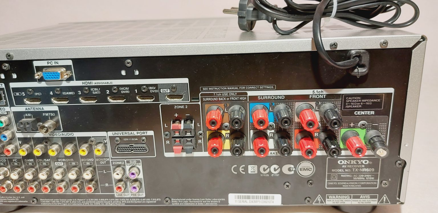 Onkyo TX-NR609 – DN Audio