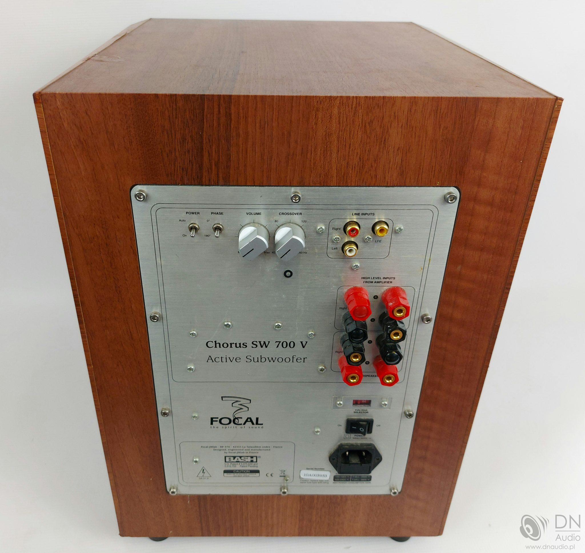 Focal Chorus SW 700 V – DN Audio