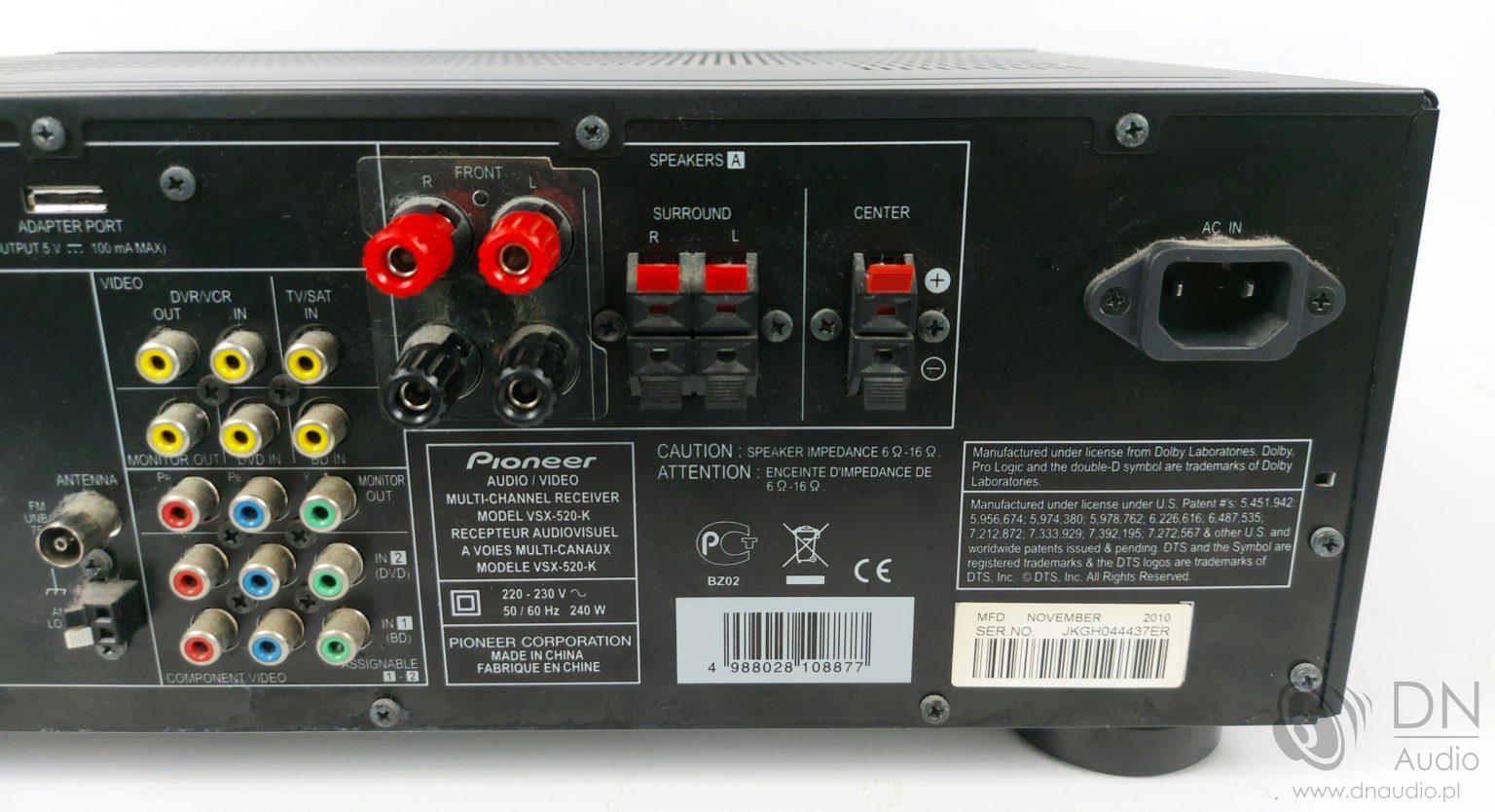Pioneer VSX-520-K – DN Audio