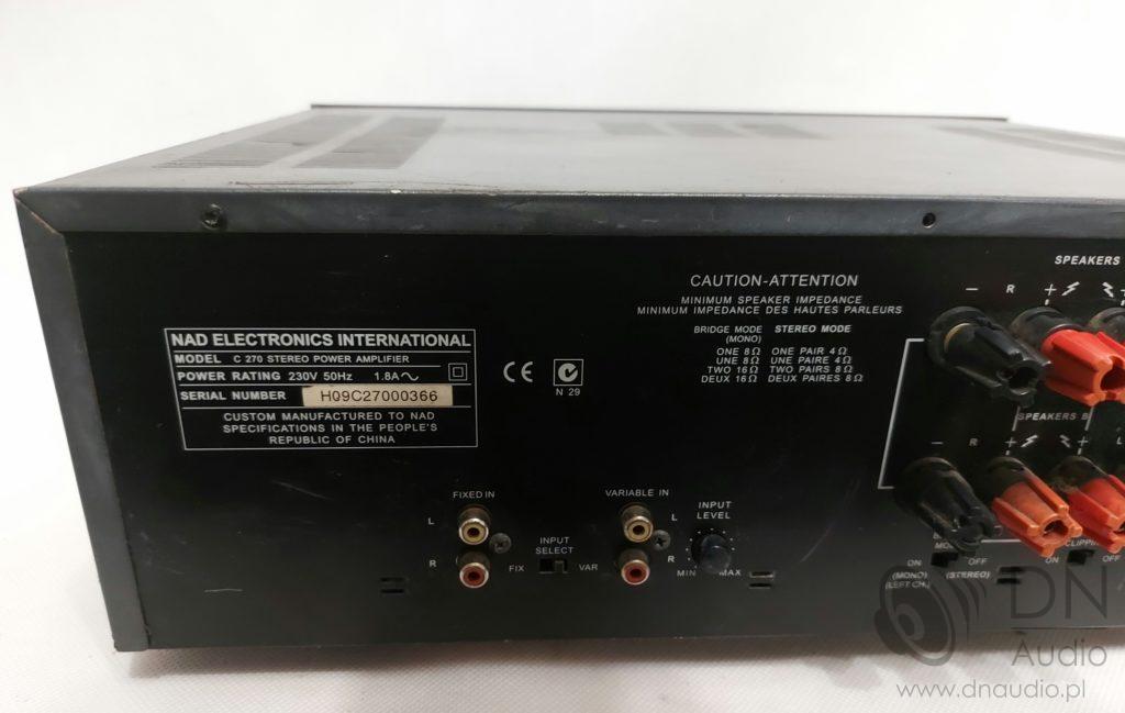 NAD C270 – DN Audio