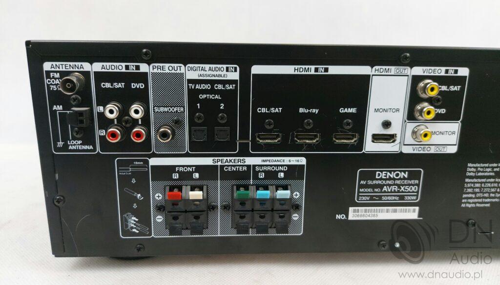 Denon AVR-X500 – DN Audio